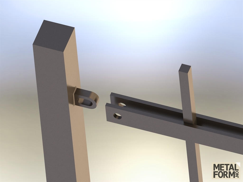 Oslo wrought iron fence