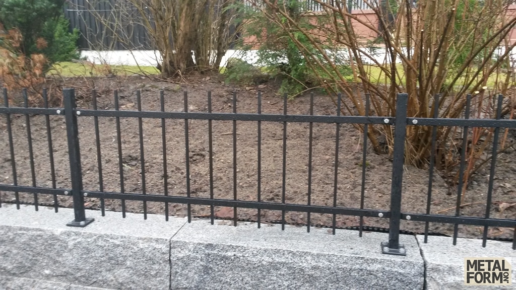 Oslo wrought iron fence